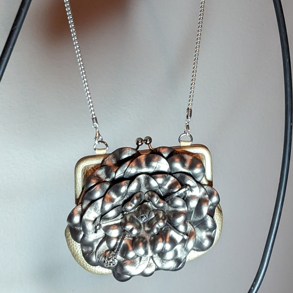 Brighton | Bags | Brighton Small Leather Flower Crossbody | Poshmark